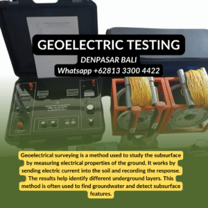 Professional Geoelectric Test In Bali - 0813 3300 4422